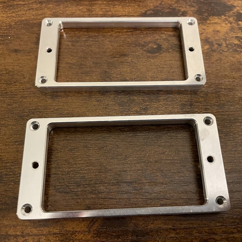 Custom Aluminum Machined Humbucker Rings Set | Reverb