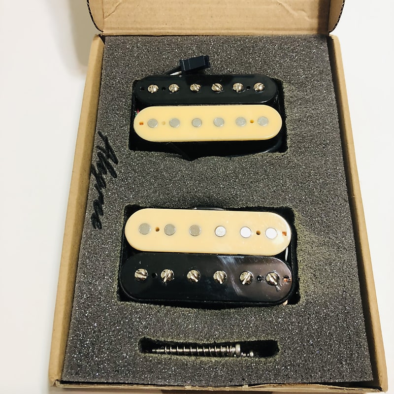 Alegree Heat Wave Hot Rod Humbucker Set - Reverse Zebra | Reverb
