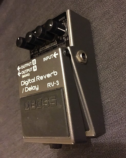 Boss rv-3 digital reverb/delay Pedal | Reverb