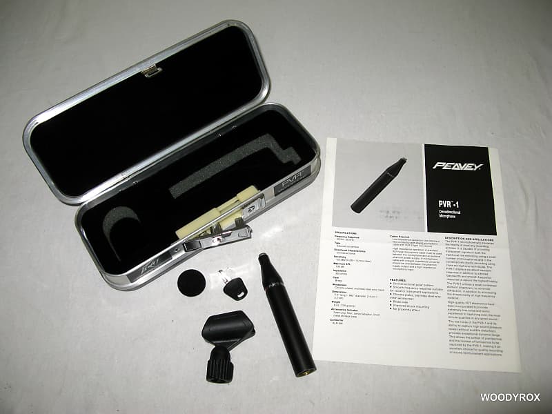 Peavey PVR-1 Omnidirectional Electret Reference Microphone, | Reverb
