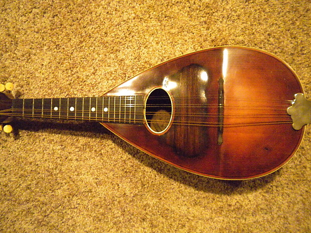 Washburn Bowl Back Mandolin 1890,s Brown | Reverb