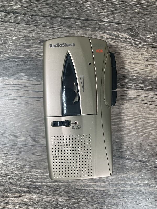 Radio Shack VOX Micro-45 Microcassette Voice recorder. Tested | Reverb