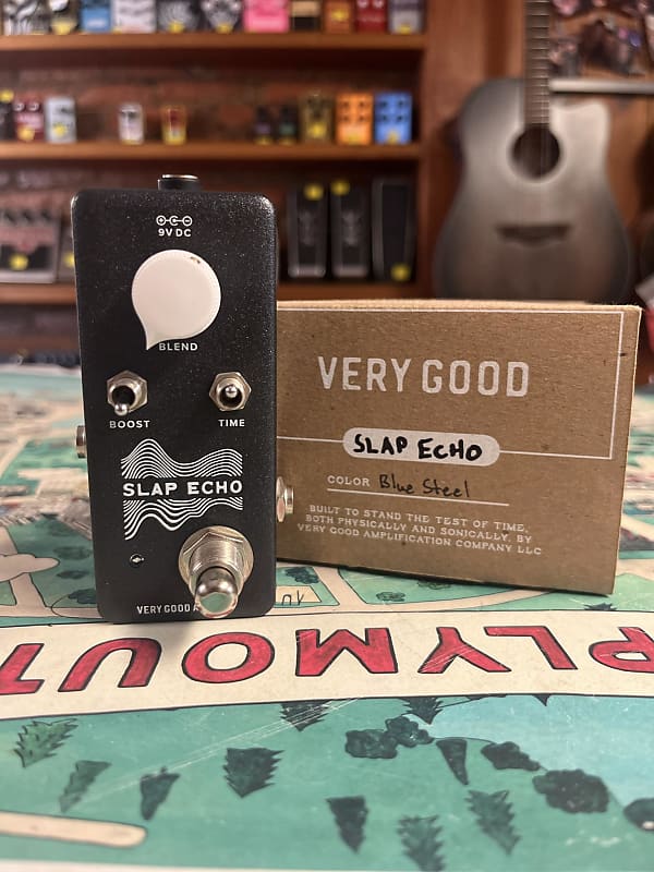 Very Good Amp Co. Slap Echo - Blue steel | Reverb