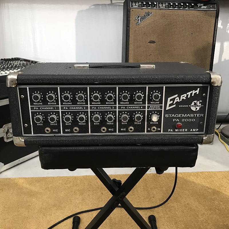 Earth Sound Research Stagemaster PA 2000 70s Black | Reverb