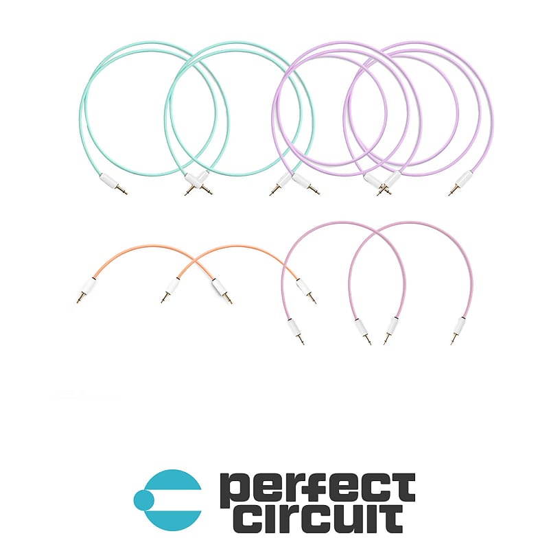 myVolts Candycords Modular Patch Cables Mix Pack 2 | Reverb