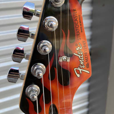 Fender Hot Rod FSR Flame Fire Strat Stratocaster 2003 | Reverb