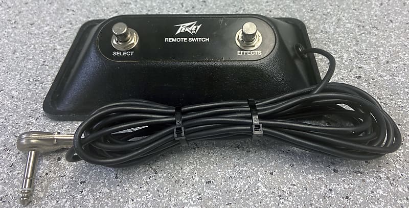 Peavey Footswitch 2 Button 1/4" TRS Plug | Reverb