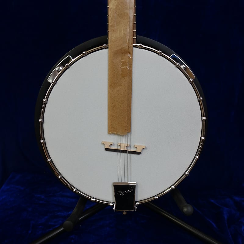 Ozark 5 String Banjo Left Handed and Padded Cover | Reverb