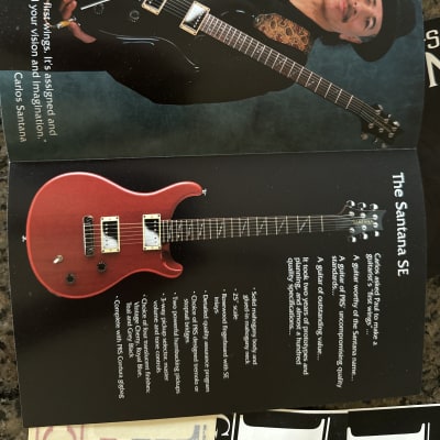 PRS Guitar Catalogs Several years 1990’s to early 2000’s | Reverb