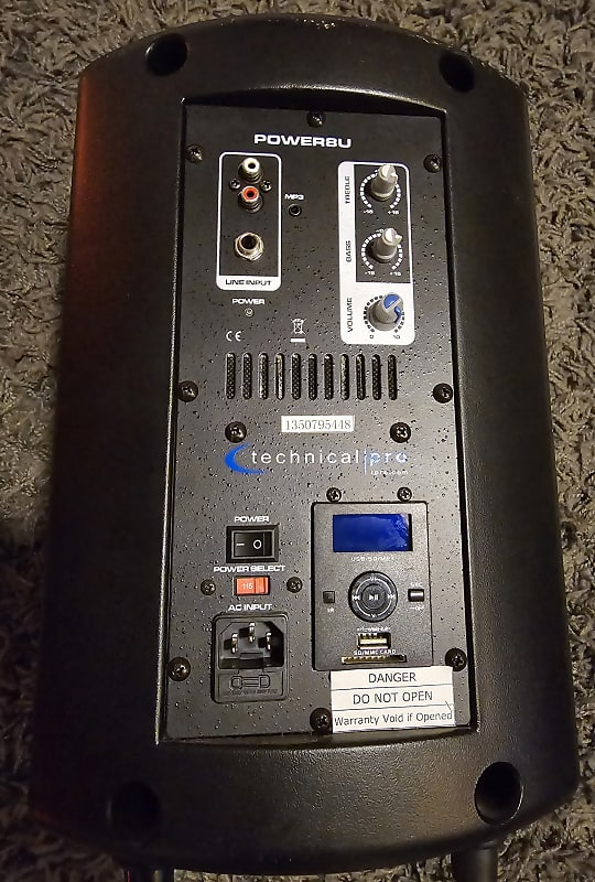 Technical Pro Technical Pro Power 8 USB - Black | Reverb