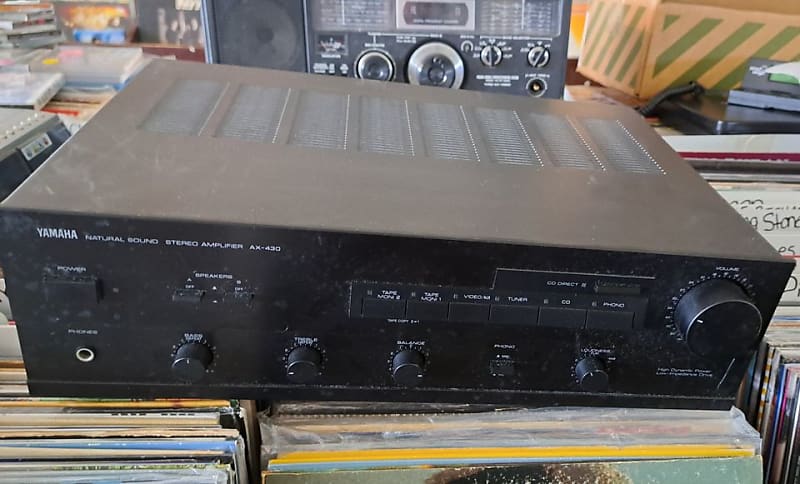 Yamaha AX 430 Amplifier Stereo receiver Natural Sound | Reverb