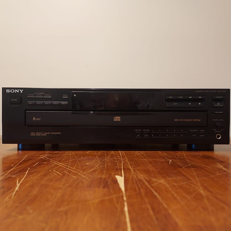 Sony CDP-C335 5 Disc CD Changer Player - Mint - No Remote | Reverb