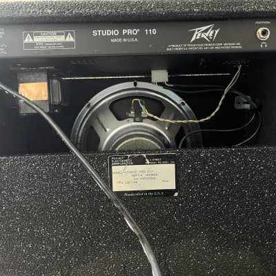 Peavey Studio Pro 110 65-Watt 1x10" Guitar Combo 1980s - | Reverb