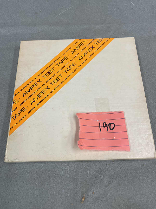 Ampex Flutter Test Tape | Reverb