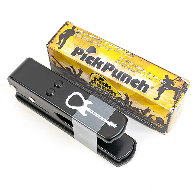Guitar Pick Punch - Recycle your extra plastic cards into | Reverb