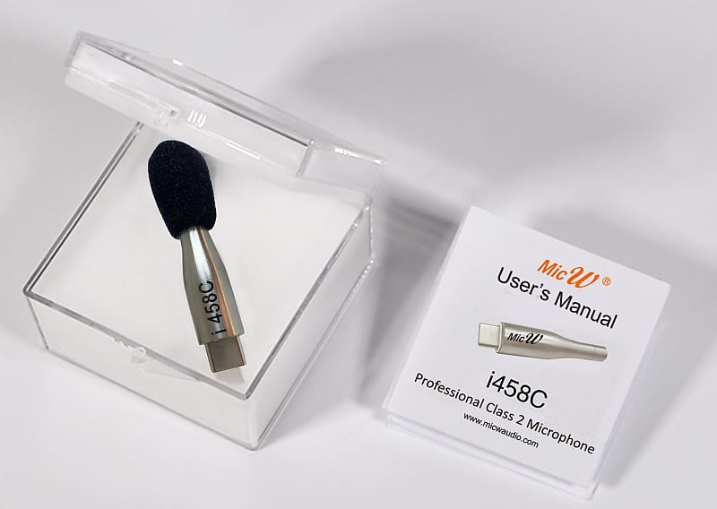 New MicW i458C Omni-Directional USB-C Microphone for Android | Reverb