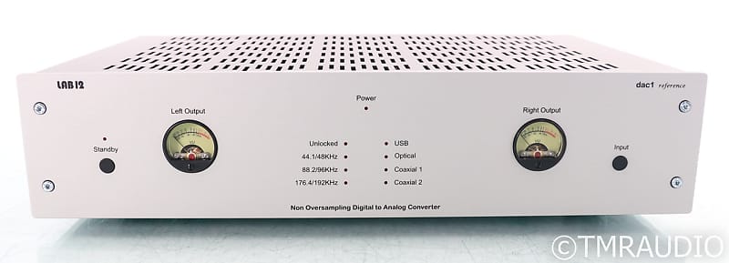 Lab12 dac1 reference Tube Hybrid DAC; D/A Converter; Silver | Reverb