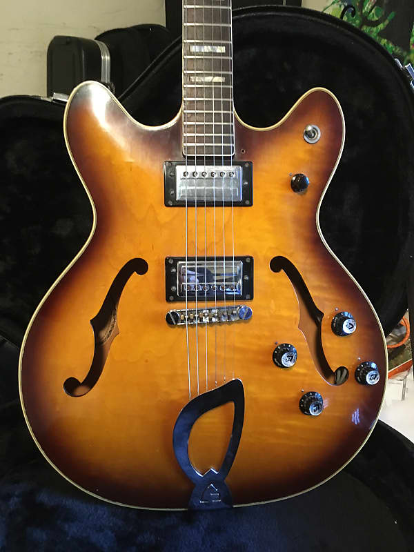 1975 Vintage Guild Starfire IV Sunburst | Reverb