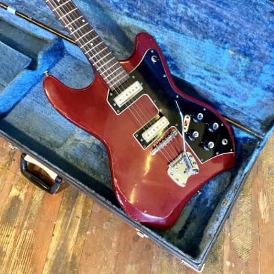 Guild Polara S-100 c 1965 Cardinal Red original vintage USA | Reverb
