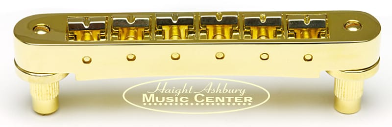 Graph Tech ResoMax NV1 Autolock Tunematic Bridge, Gold | Reverb