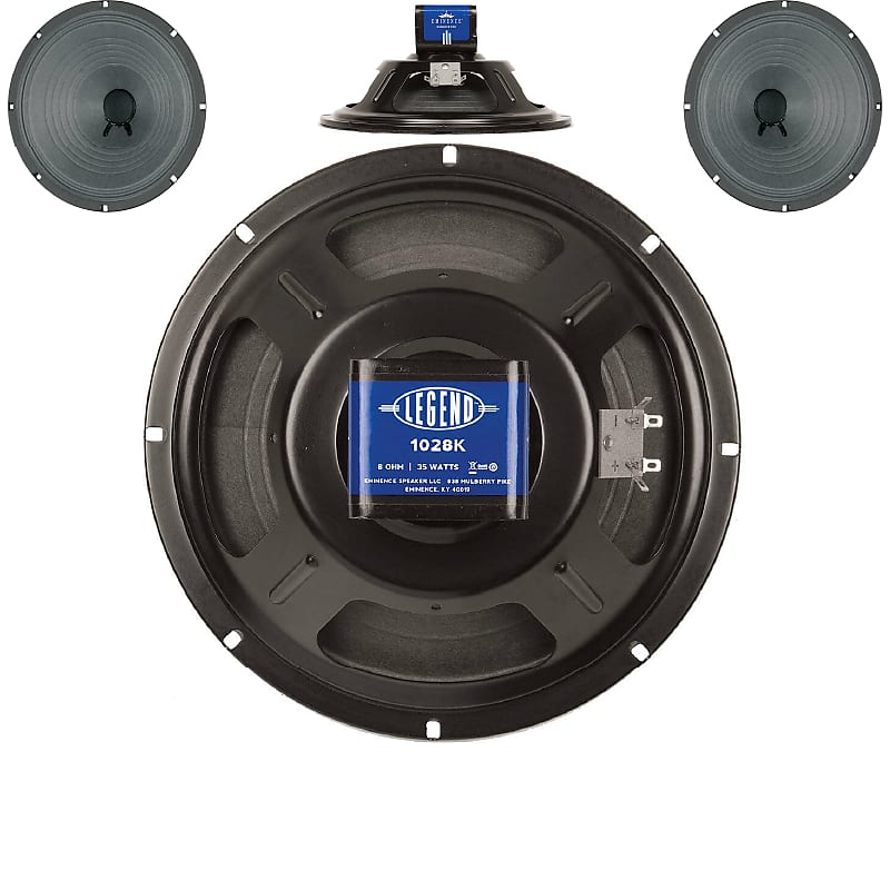 New - Eminence LEGEND 1028K 10" Alnico Guitar Speaker 8 ohm | Reverb