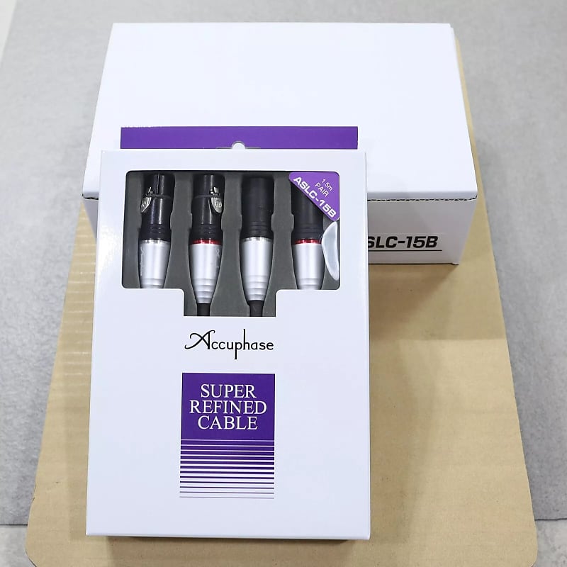 Accuphase ASLC-15B XLR Audio Cables 8-Core Hybrid Design 1.5m | Reverb