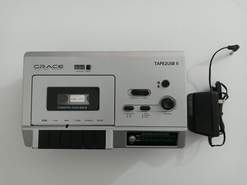 Grace Digital Audio Tape 2 USB II Silver | Reverb