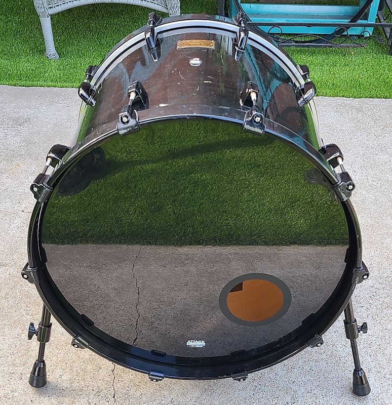 Pearl Masters Custom Extra Maple shell bass drum 2000s - | Reverb