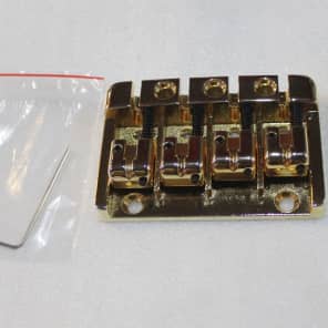 Ibanez Accu-Cast B20 Bass Bridge 4str, Gold | Reverb