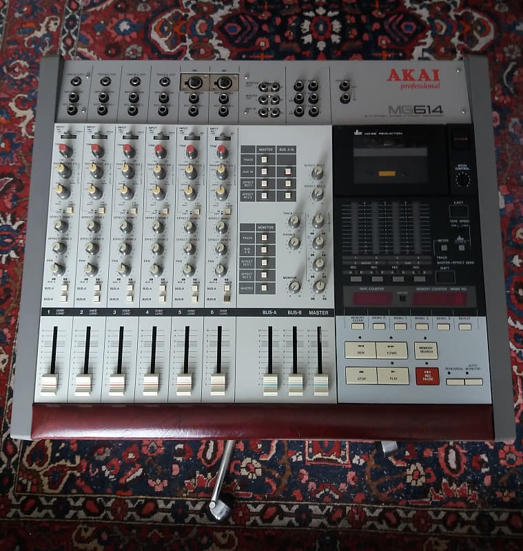 Akai MG614 6 Channel Mixer 4 Track Cassette | Reverb Australia