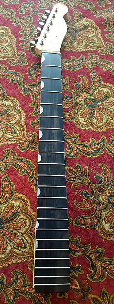 telecaster 24 3/4 inch scale neck with thumbnail inlays | Reverb