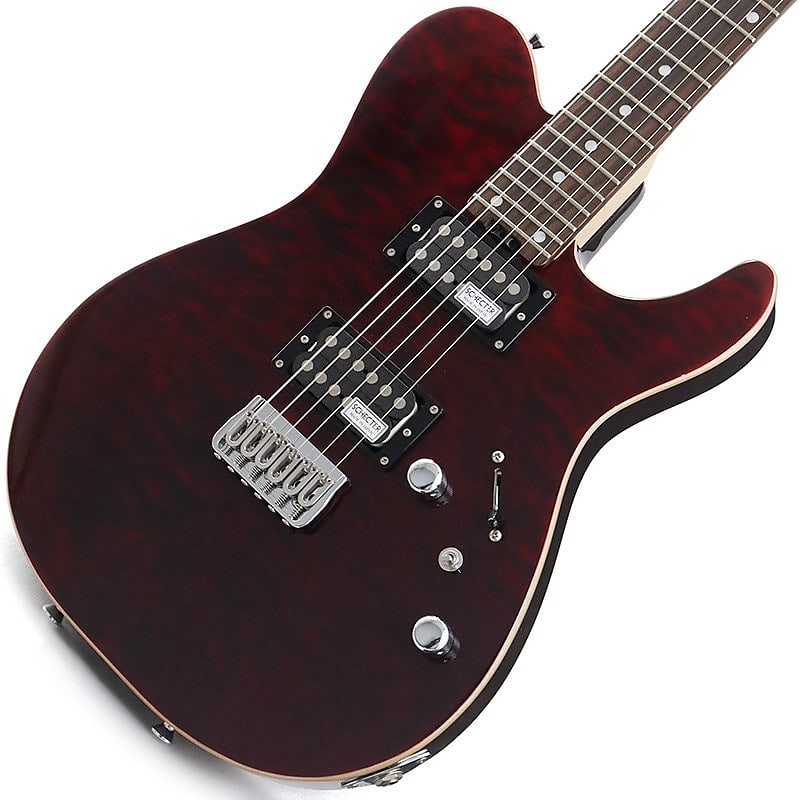 SCHECTER KR-24-2H-FXD (See-thru Red/Rosewood) [Old price | Reverb