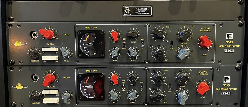 Cassette channel strip (pair) with stereo link unit | Reverb