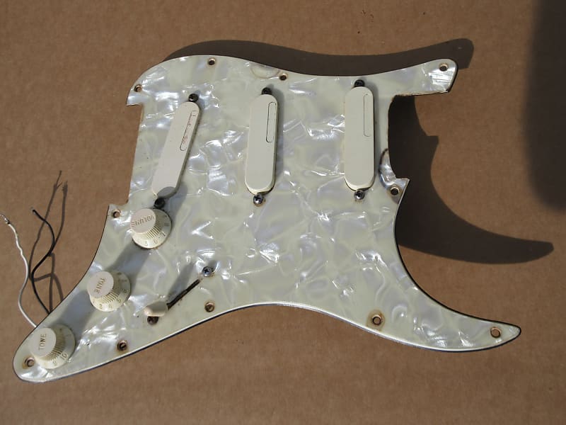 1980s Fender Stratocaster Lace Sensor Pickups Set Loaded | Reverb