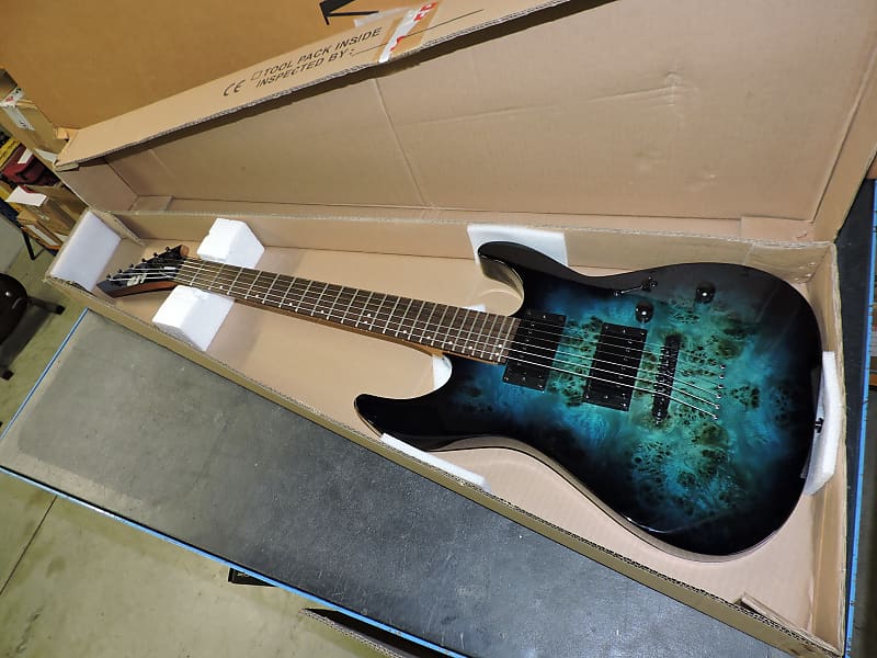 ESP LTD M-200DX NT - Blue Burst | Reverb