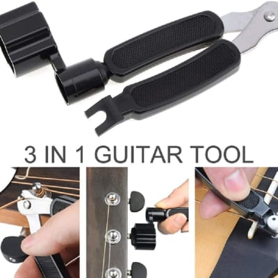 3 in 1 Professional Guitar Set Winder String Winder & | Reverb Canada