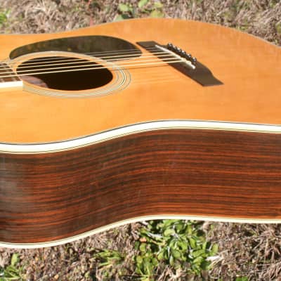 Yamaki 150 Solid Top and Solid Back D35 Japan Vintage Guitar | Reverb