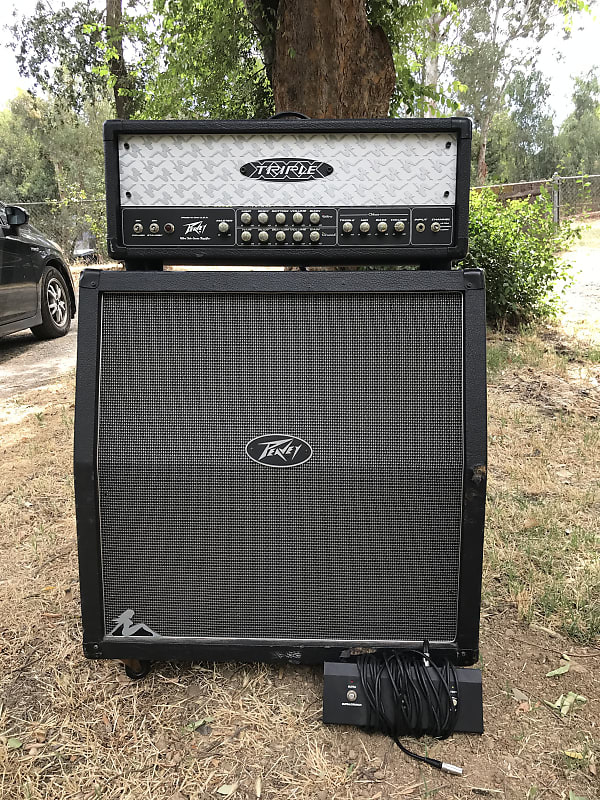 Peavey Triple XXX Half Stack 412 Cab and 120w Head Heavy | Reverb