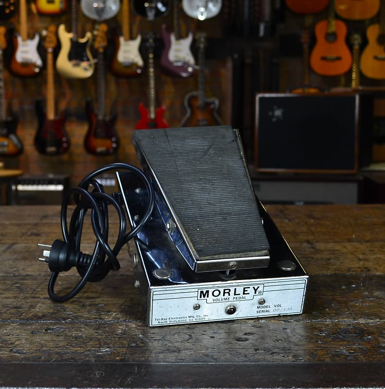 Morley Tel-Ray VOL Volume Pedal 1970's | Reverb