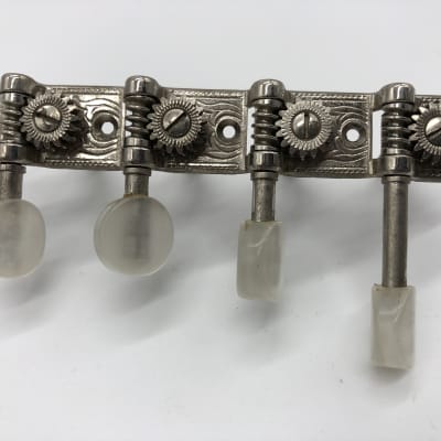 Vintage F-Style Engraved Mandolin Tuners Tuning Machines | Reverb