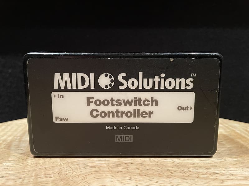 MIDI Solutions Footswitch Controller | Reverb