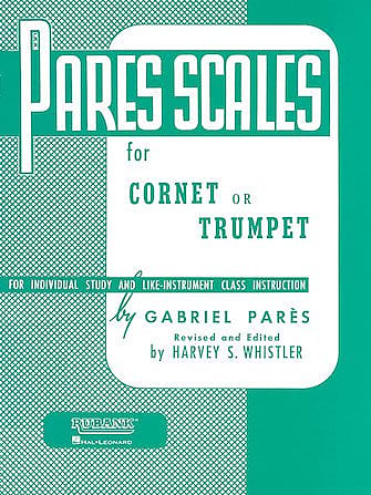 Rubank Pares Scales for Cornet or Trumpet | Reverb