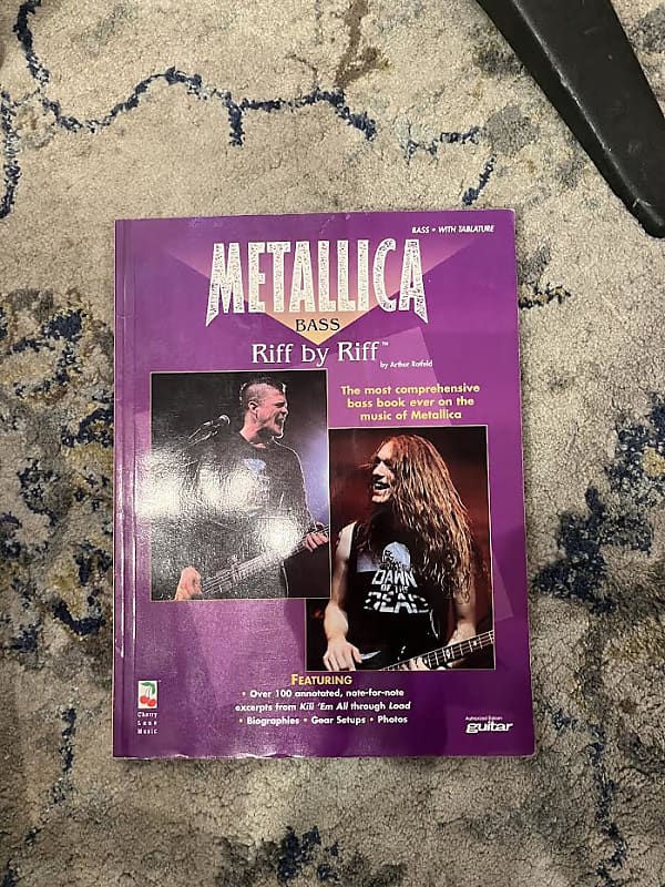 Metallica Bass Riff by Riff Tab The Most Comprehensive Bass | Reverb