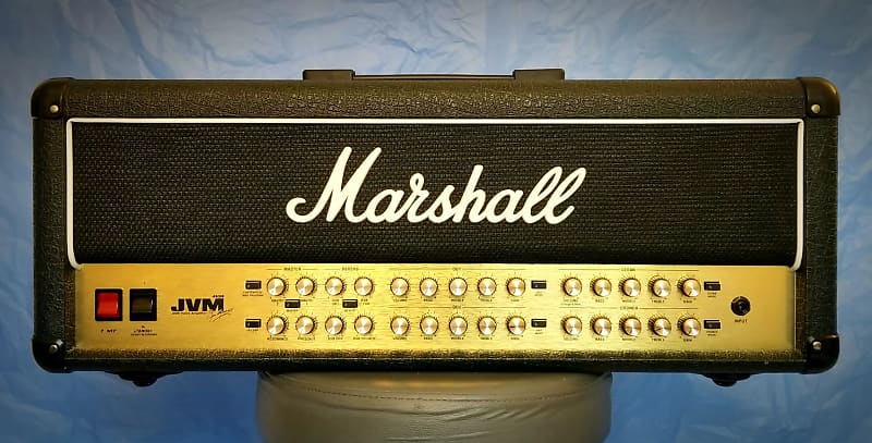 Marshall JVM410 Head W/ Original Marshall 6 Button Footswitch | Reverb