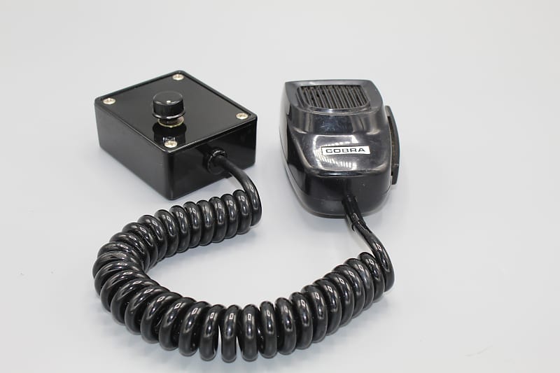 Circuit Bent Push-to-Talk Vintage Dynamic CB Microphone | Reverb UK