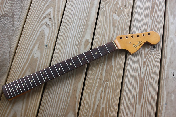 Fender Musicmaster II 1966 1967 guitar neck rosewood 24" | Reverb UK