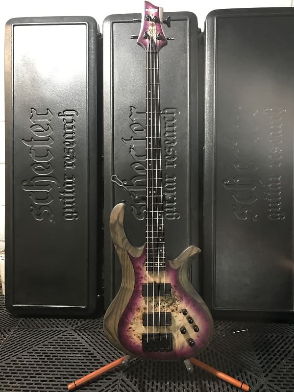 Schecter Riot Bass-4 String - Aurora Burst | Reverb
