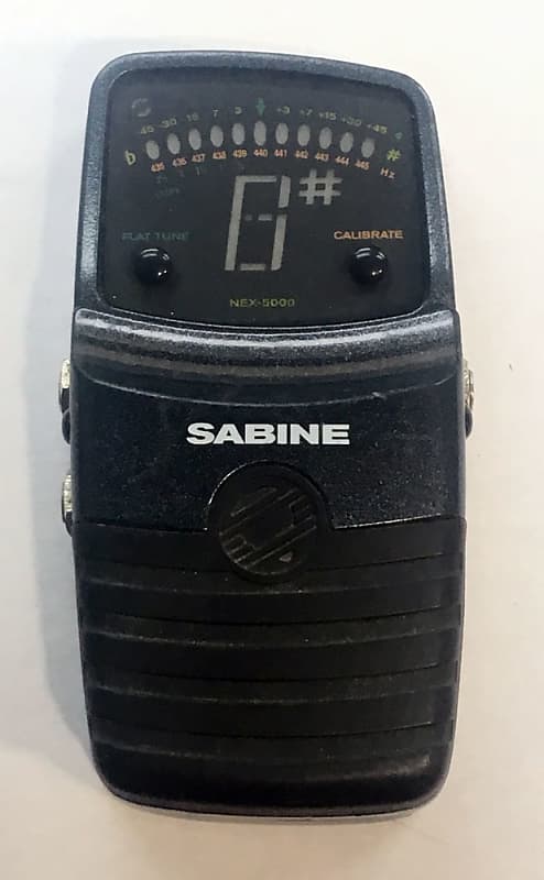 Sabine NEX-5000 Chromatic Tuner Guitar Pedal - Good Condition | Reverb