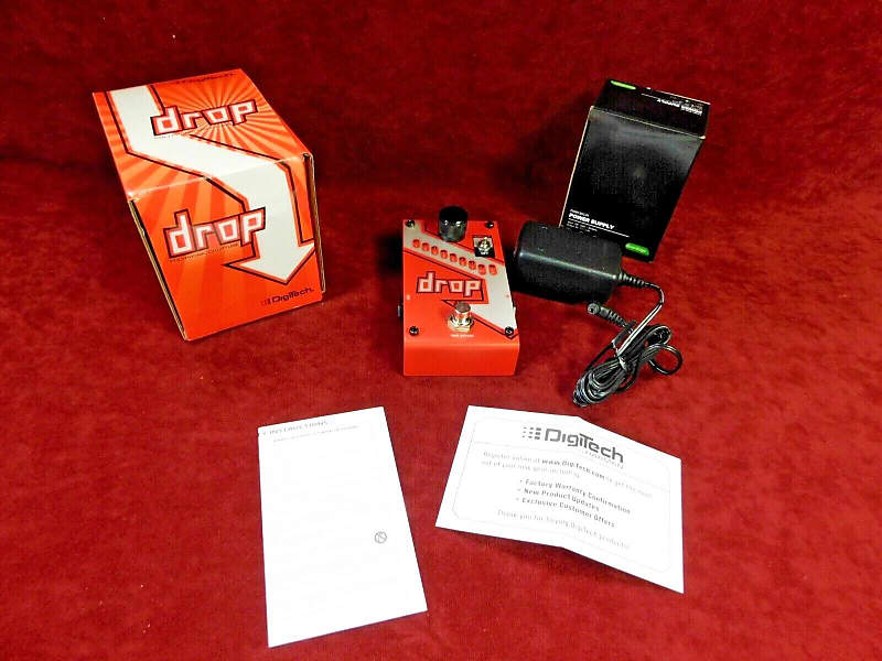 DigiTech Drop Polyphonic Drop Tune Pitch-Shift Pedal *Ships | Reverb