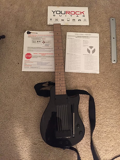 You Rock Guitar YRG - 1000 MIDI Controller / Synth 2014 black | Reverb